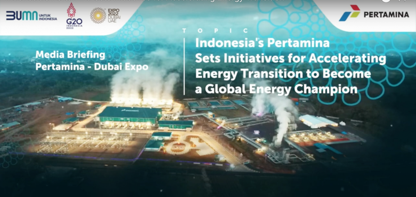 Pertamina invests 14% of total capex for renewables - tanahair.net