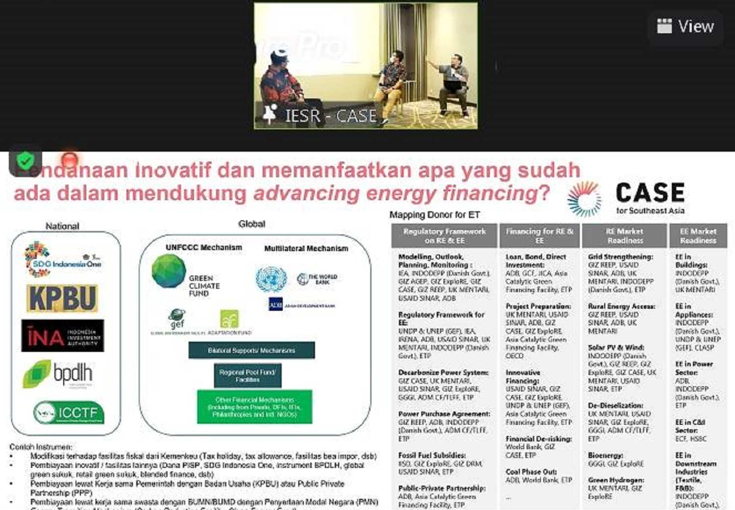 CASE-IESR: low NRE access, government should prioritise de-risking ...